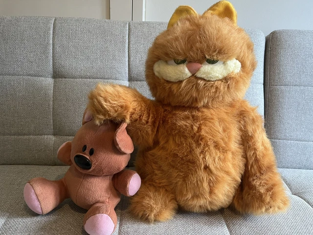 LARGE GARFIELD THE Movie & Pooky Soft Plush Cuddly Toy 45cm 18" 2004 £8 ...