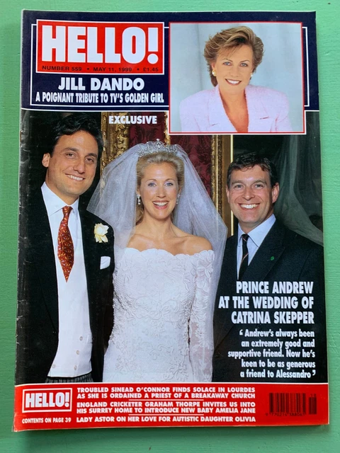 HELLO! 11-MAY-1999 CATRINA Skepper Sinead O'Connor Jill Dando Mimi ...