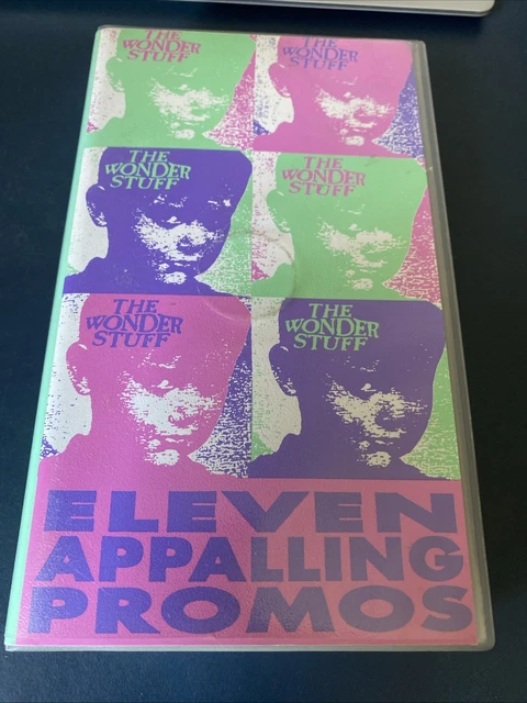 THE WONDER STUFF: Eleven Appalling Promos (VHS Video Tape) £9.99 ...