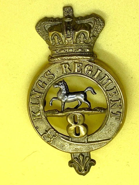 ORIGINAL BRITISH ARMY - Victorian 8th King's Regiment of Foot Glengarry ...