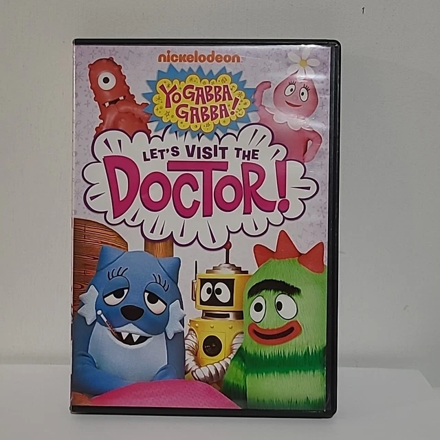 NICKELODEON YO GABBA Gabba! Let's Visit The Doctor DVD HTF OOP Kids ...