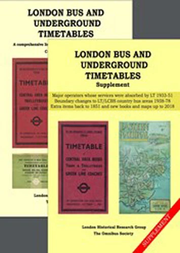 LONDON BUS & Underground Timetables, revised & updated now with ...