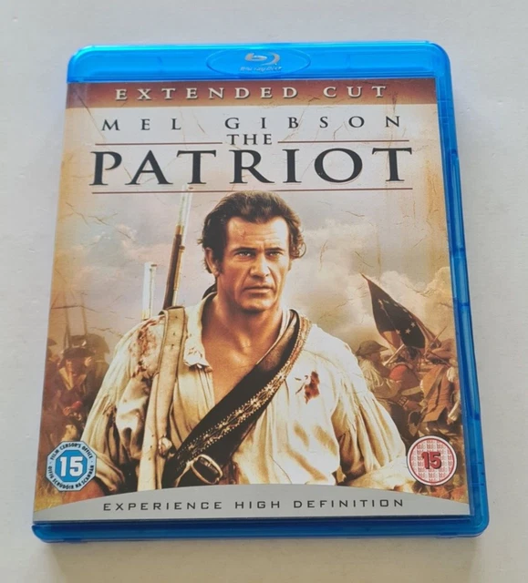 THE PATRIOT BLU-RAY Extended Cut 2000 Mel Gibson Heath Ledger Joely ...