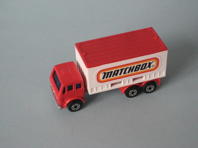 PRE-PRO MATCHBOX 42 Mercedes camion porte-conteneurs prototype essai 75 ...