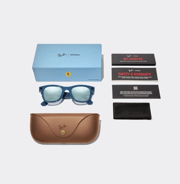 RAY-BAN META WAYFARER Scuderia Ferrari Miami Limited Edition 2024 (1 Of ...