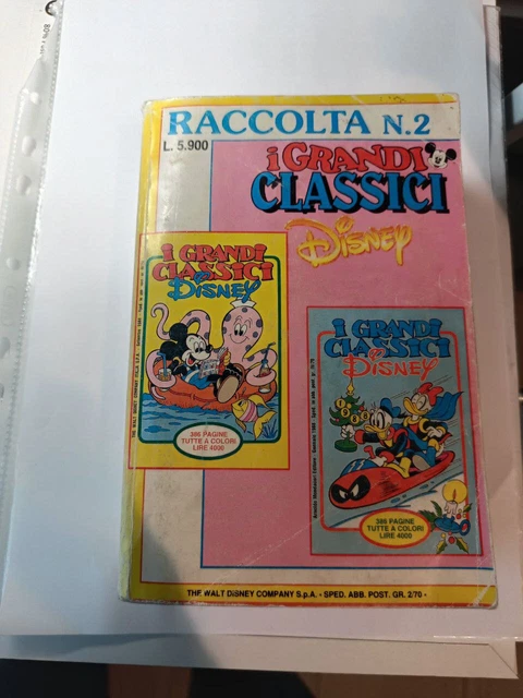 LIBRO I GRANDI Classici Disney Raccolta N.2 EUR 13,00 - PicClick IT