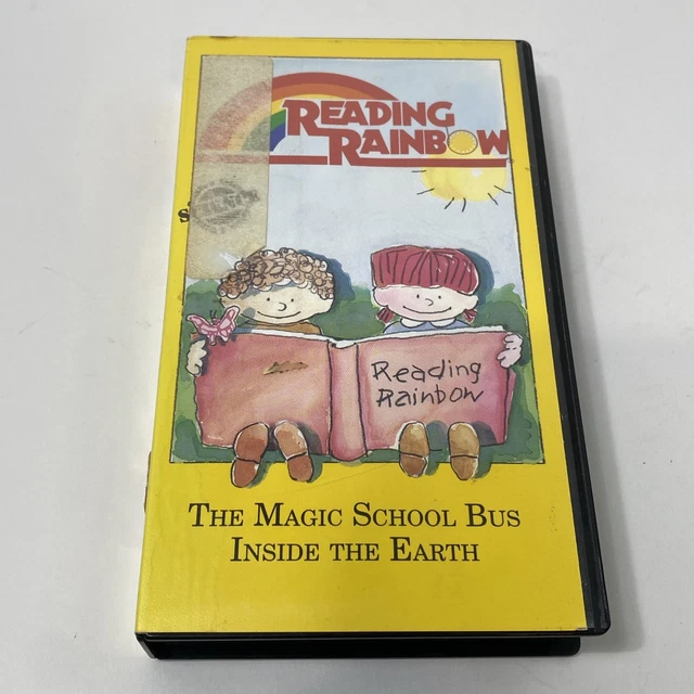 READING RAINBOW: THE Magic School Bus Inside The Earth VHS #66 LeVar ...