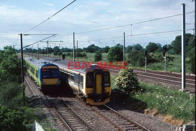 ORIGINAL 35MM SLIDE CLASS 170 UNIT 170515 AND CLASS 156 UNIT 156401 £3. ...