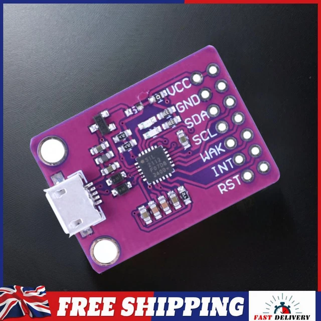 CP2112 DEBUG BOARD USB To SMBus I2C Communication Module CCS811 for Arduino £5.89 - PicClick UK