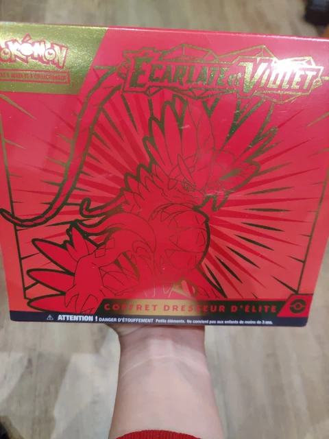 POKÉMON COFFRET DRESSEUR d'Élite EV01 Écarlate Violet ETB KORAIDON Fr ...
