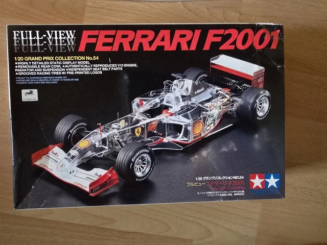 TAMIYA FERRARI F1 2001, 1:20 Bausatz Full View EUR 65,00 - PicClick DE