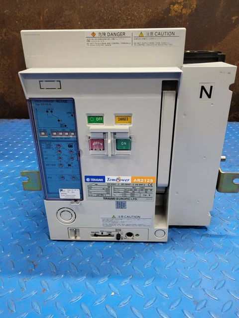 TERASAKI TEMPOWER 2 Air Breaker AR212S 4 Pole 1250 Amp £600.00 ...