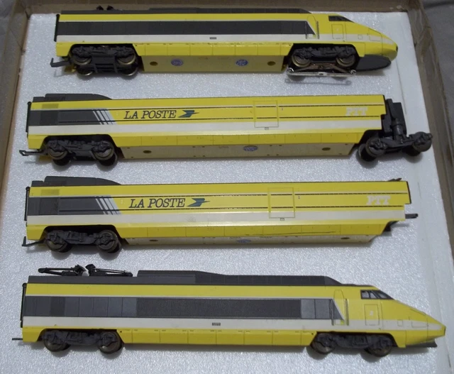 RARE TGV LA POSTE Golden série PANTOGRAPHES FERS , échelle HO 1/87 EUR ...