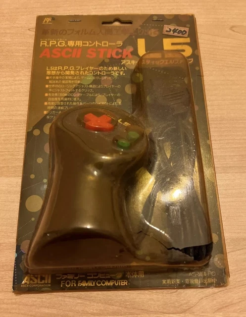 ASCII STICK L5 Controller Japanese Nintendo Famicom Console NES System ...