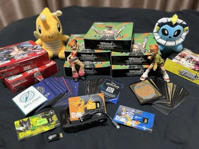 UNION ARENA, ONE-PIECE, Pokémon, Digimon, Animé, Pop Mart, Joblot £30. ...
