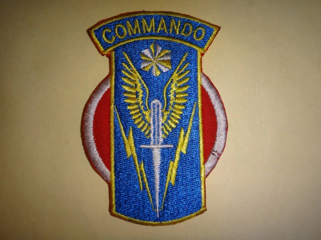 VIETNAM WAR PATCH USAF 6th Special Operations Squadron COMMANDO $10.95 ...