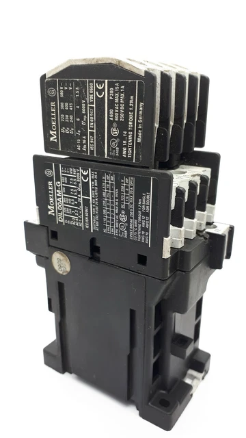CONTACTEUR KLOCKNER MOELLER DIL 00A M-G 5,5 KW 380/440V BOBINE : 24 DC ...