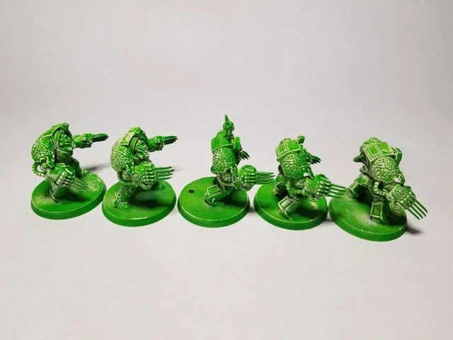 15 X WARHAMMER 40K Salamanders Assault Terminators + 5 OOP Terminators ...