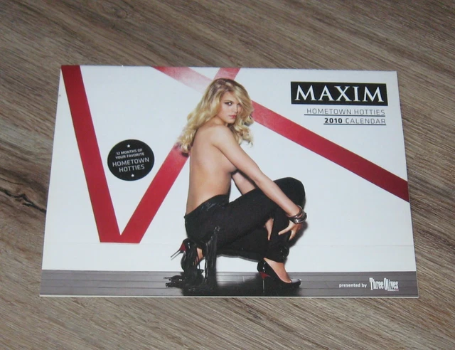 MAXIM MAGAZINE HOMETOWN Hotties 2010 Calendar SEXY Girls Women $25.00 - PicClick CA