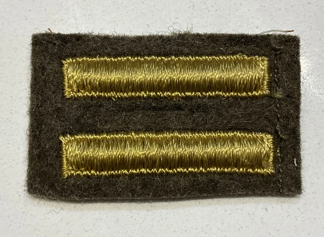 ORIGINAL WWII U.S. Army 3 Overseas Service Bars On Felt Mesh Back Patch ...