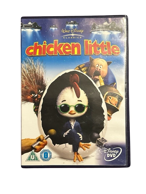 WALT DISNEY CHICKEN Little U Rated DVD FILM Kids Family Childrens Movie ...