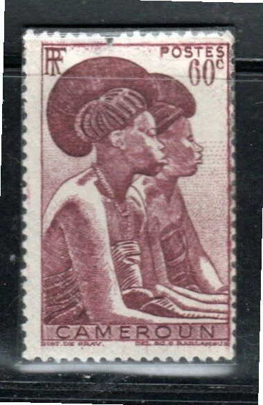 COLONIE FRANCESI CAMERUN Francobolli Camerun Lotto Incernierato Nuovi ...