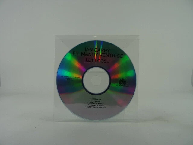 IAN CAREY FT MANDY VENTRICE LET LOOSE (B61) 5 pistes promo CD manche ...