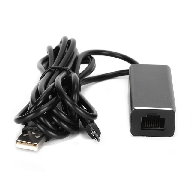 MICRO USB TO RJ45 Ethernet Adapter 10/100Mbps Conversion Transmission ...