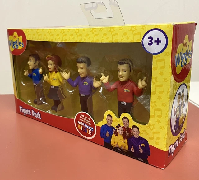 THE WIGGLES ACTION Figures Set Anthony Emma Lachy & Simon Wicked Cool ...