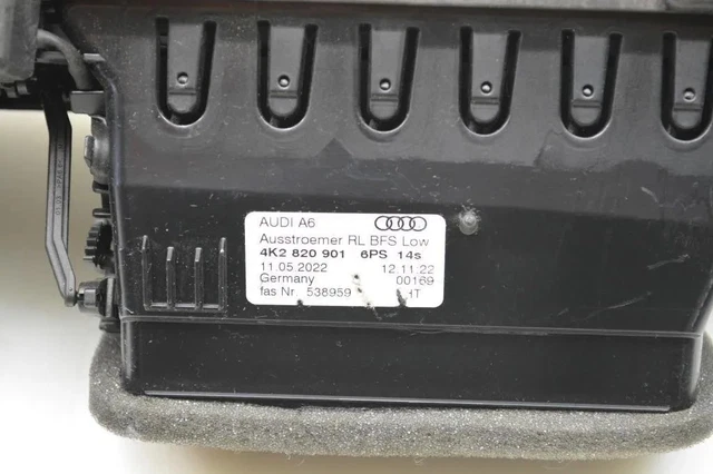 AUDI A6 4A2, C8 Cabin Air Intake Grille 4K2820901 2.00 26844986 £75.33 ...