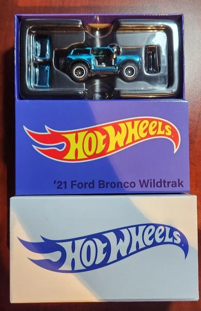 HOT WHEELS 2022 HW RLC Exclusive Spectraflame Blue ’21 Ford Bronco ...