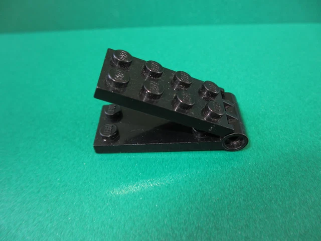 LEGO 3149 SYSTEM Scharnier Klappstein Klappe Gelenkstein 2x5 schwarz ...