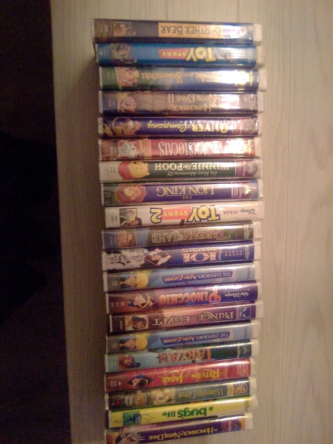 DISNEY VHS LOT Hunchback Of Notre Dame Pinocchio Bedknobs And ...