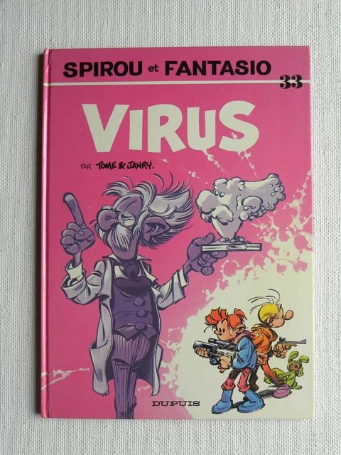 VIRUS SPIROU ET Fantasio Tom Janry 1984 EO TTBE EUR 4,00 - PicClick FR