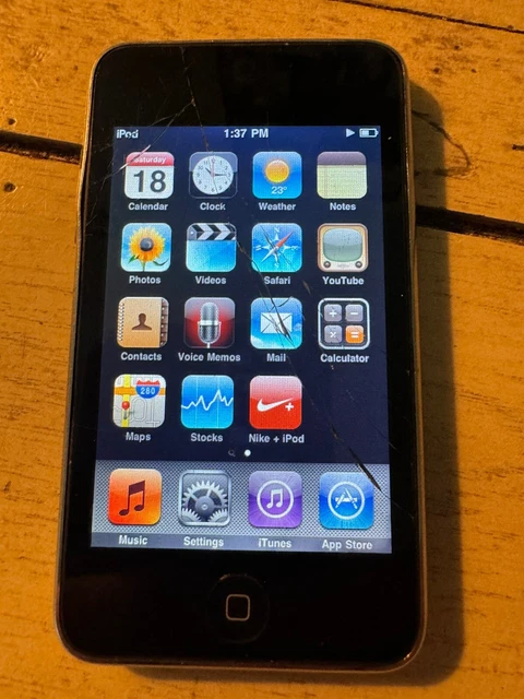 APPLE IPOD TOUCH 2ª Generación 8GB NEGRO MODELO CANADÁ VER DESCRIPCIÓN EUR 7,49 - PicClick ES