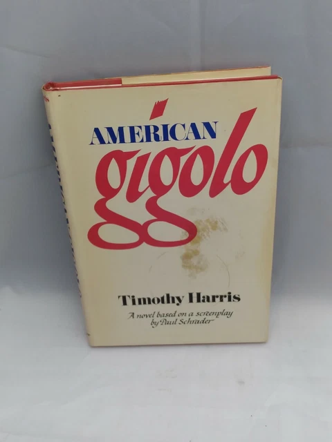 VINTAGE 1979 AMERICAN Gigolo Timothy Harris Book Club Edition DJ HC 🦋 £ ...