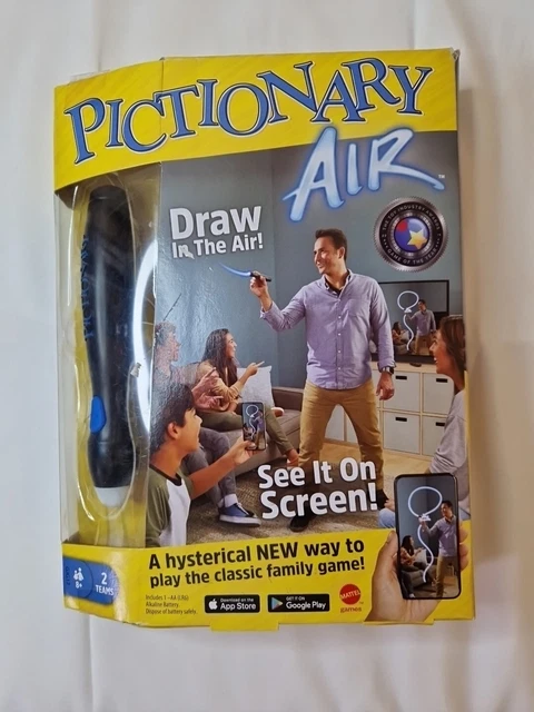 MATTEL GAMES PICTIONARY Air Interacting Drawing Game for Ages 8+ £15.99 ...