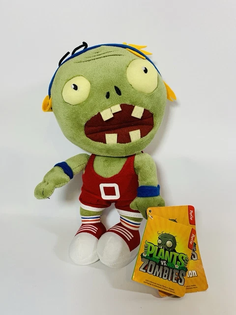 POP CAP PLANTS vs Zombies Sprinter Zombie Plush w/ Tags 10" Tall Soft ...