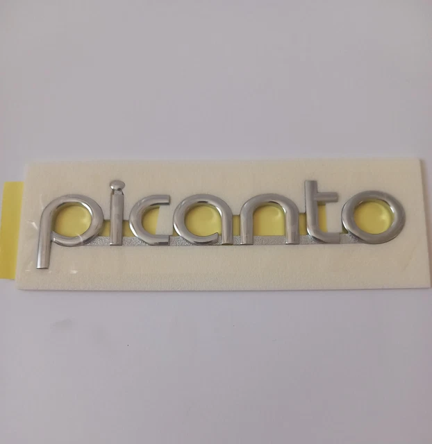 NEW GENUINE KIA PICANTO BOOT BADGE Rear Emblem 2004-2011 (8632007000) £ ...