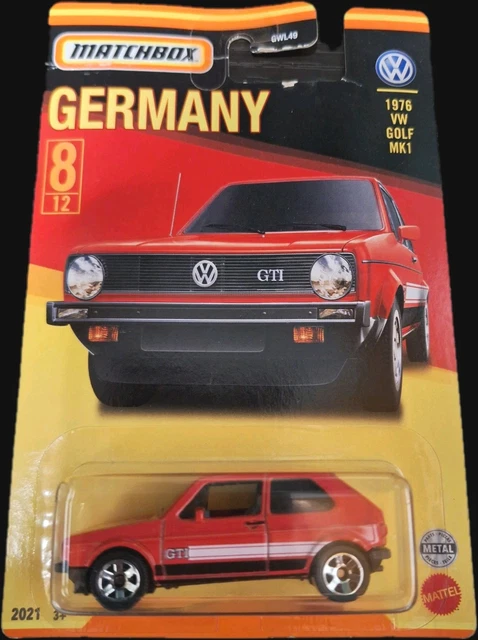 MATCHBOX VW GOLF GTI, 1976 MK1, Germany Edition ROT! EUR 16,10 ...