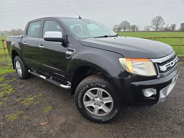 2012 FORD RANGER LIMITED 4X4 DCB TDCI Pick Up Diesel Manual £7,250.00 ...