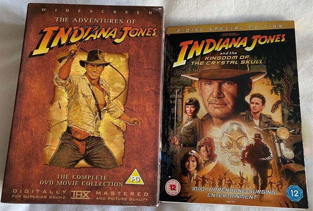 INDIANA JONES TRILOGY Boxed Set & Kingdom of the Crystal Skull DVD $12. ... INDIANA JONES TRILOGY Boxed Set & Kingdom of the Crystal Skull DVD $12. ...