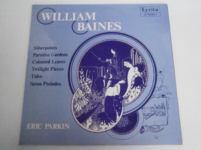 WILLIAM BAINES - PIANO MUSIC - Eric Parkin - RARE LYRITTA LP £10.27 ...