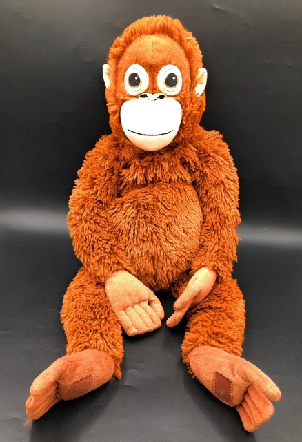 IKEA DJUNGELSKOG ORANGUTAN Monkey Chimpanzee Ape 25” Plush Soft Teddy Toy £18.99 - PicClick UK