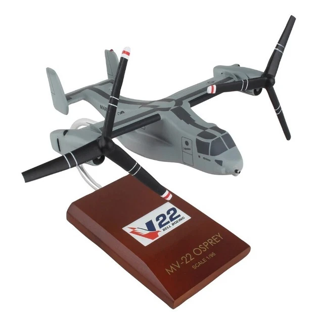 USMC BELL BOEING MV-22 Osprey Gray Vtol Stol Desk Display 1/96 Model BS Airplane £336.97 ...
