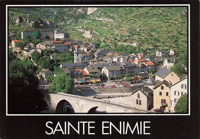 48 LES Gorges Du Tarn Le Village Medieval Sainte Enimie EUR 5,90 ...