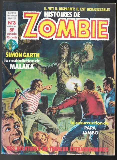 HISTOIRES DE ZOMBIE N°3 .... Bande Dessinee EUR 20,00 - PicClick FR