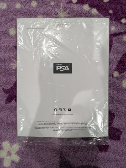 PSA VICTOR WEMBANYAMA Volume No. 53 May 2026 Magazine Sealed In Bag £7. ...