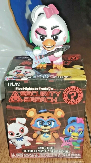 Funko Mystery Minis Fnaf Security Breach Glamrock Chica In Bianco 1 6
