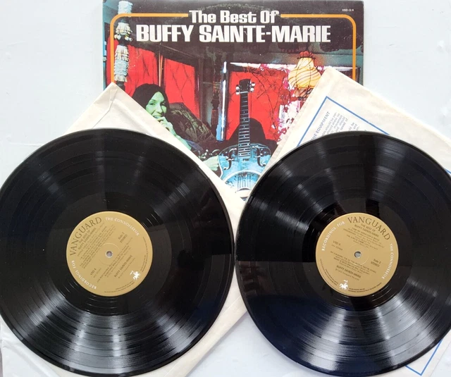 Buffy Sainte Marie The Best Of Buffy Sainte Marie 2 X Lp Album Vinyle